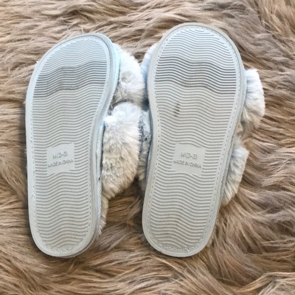 Shoes | Fluffy Slippers | Poshmark